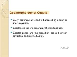 Coastal processes and landforms | PPT