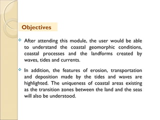 Coastal processes and landforms | PPT
