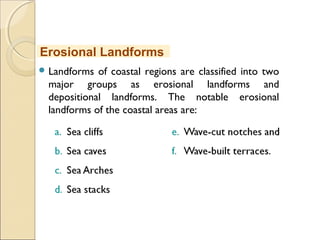 Coastal processes and landforms | PPT