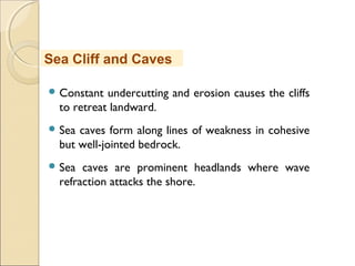 Coastal processes and landforms | PPT