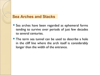 Coastal processes and landforms | PPT