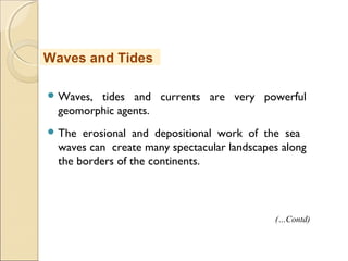 Coastal processes and landforms | PPT