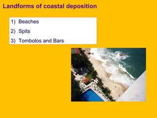 Coastal Process of Erosion and Deposition | PPT