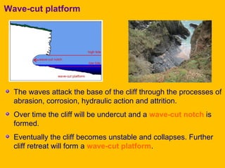 Coastal Process of Erosion and Deposition | PPT