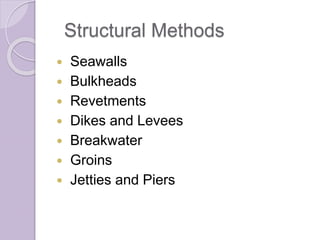 Coastal protection | PPTX