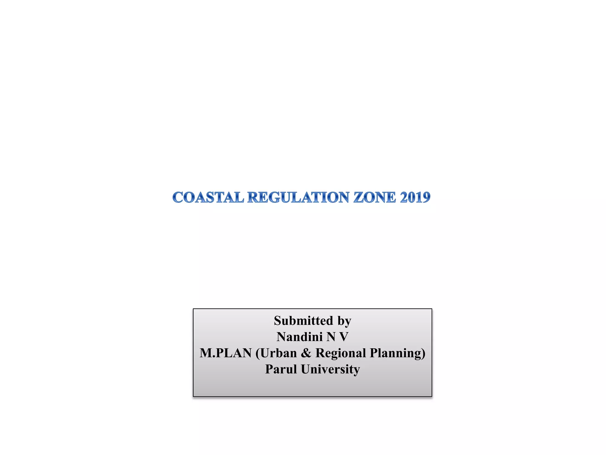 COASTAL REGULATION ZONE 2019.pptx