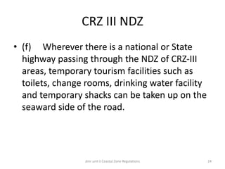 COASTAL REGULATION ZONE, 2019.pptx