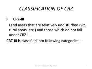 COASTAL REGULATION ZONE, 2019.pptx