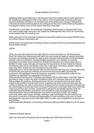 Coastal regulation zones and its relevance | PDF