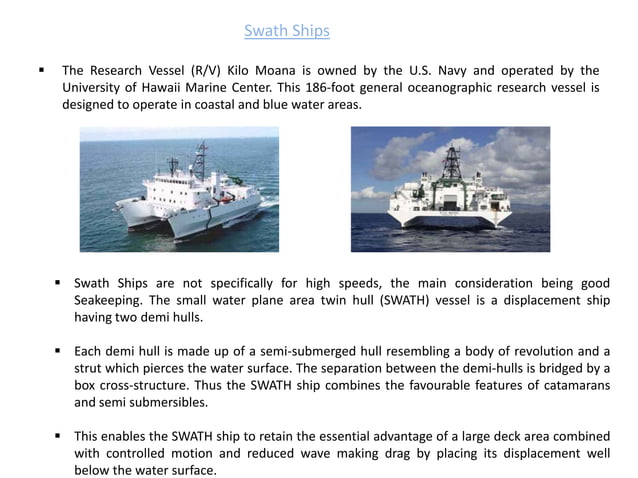 Coastal Research Vessel | PPT