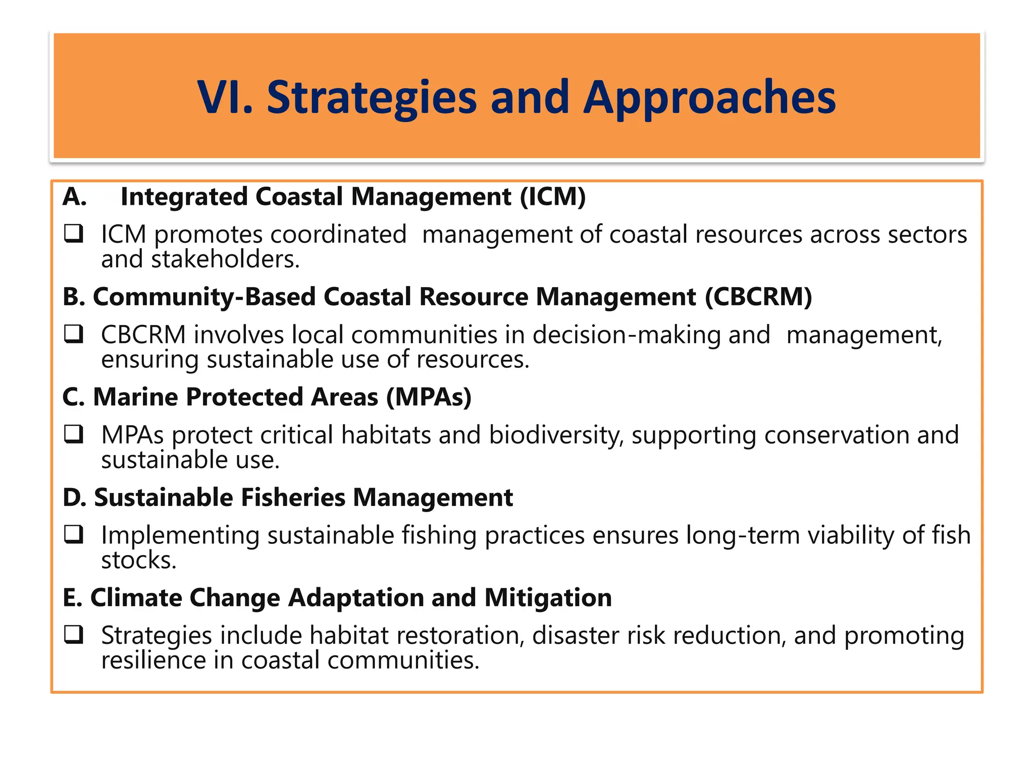 Overview of the Coastal Resources Management | PDF