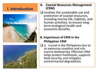 Overview of the Coastal Resources Management | PDF