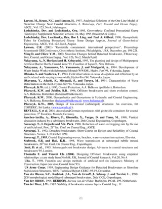 Coastal stabilization pilarczyk-2005 | PDF