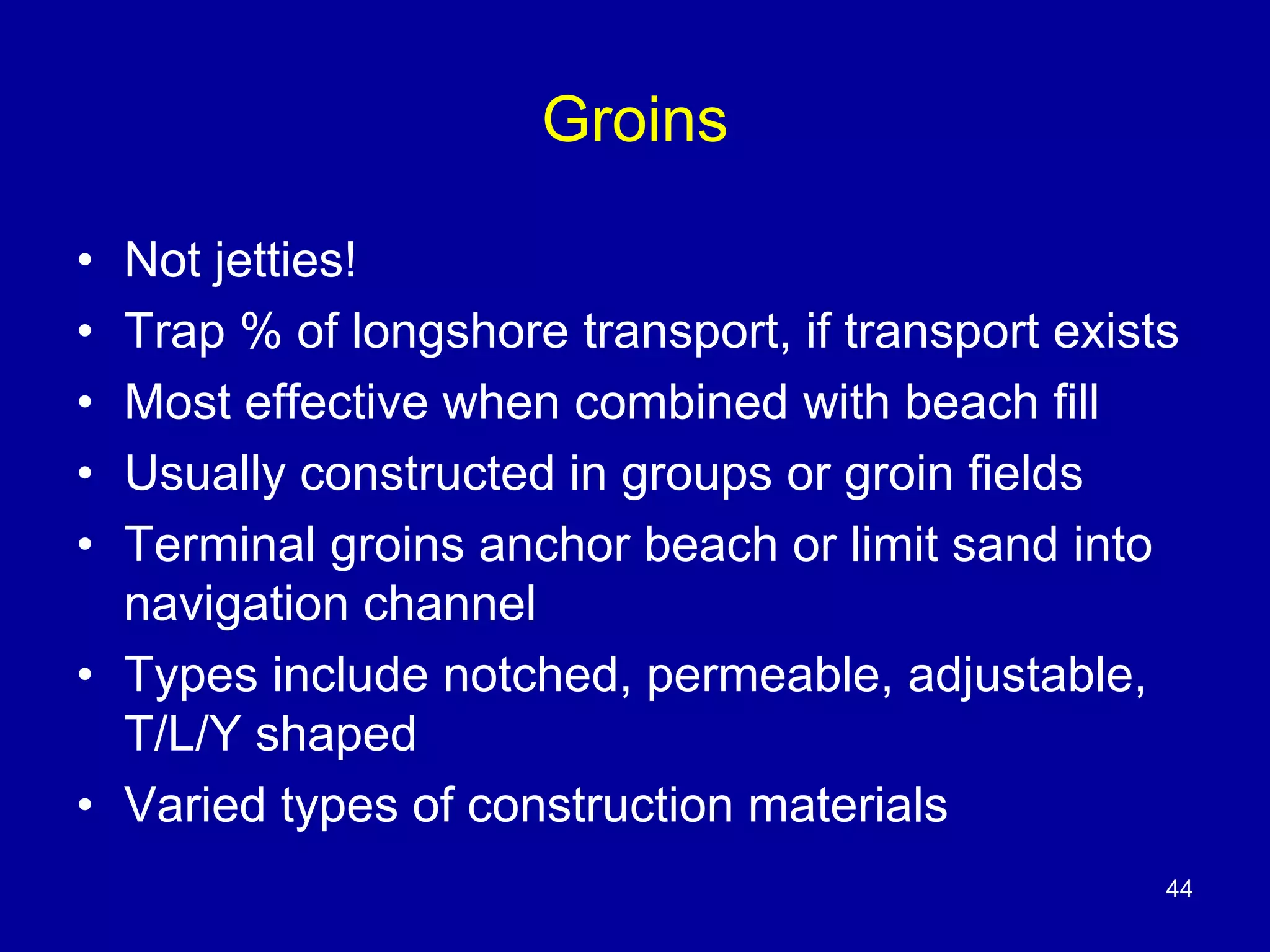 Coastal structure presentation_usace | PDF