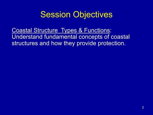 Coastal structure presentation_usace | PDF