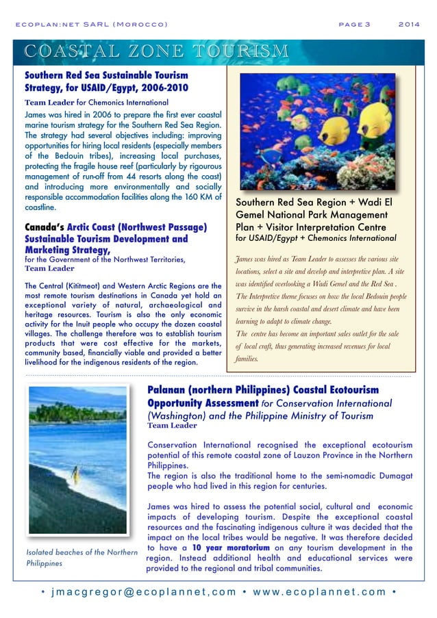 Coastal and Small Island Tourism brochure | PDF