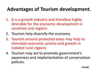 Coastal tourism impact and the management | PPTX