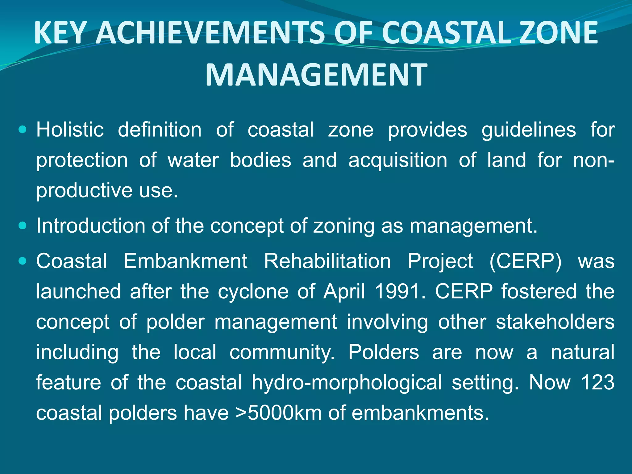 Coastal zone management | PPTX