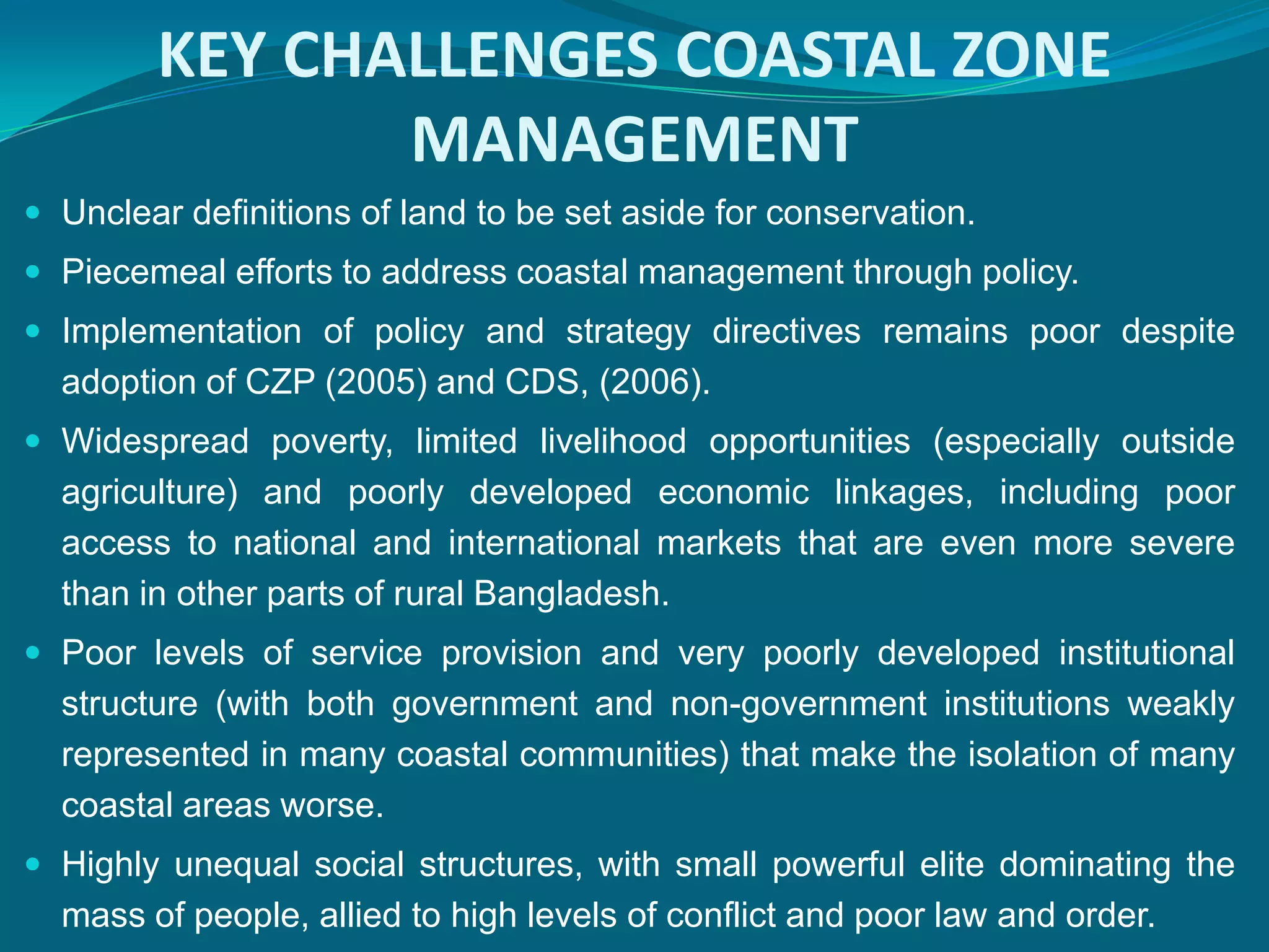 Coastal zone management | PPTX