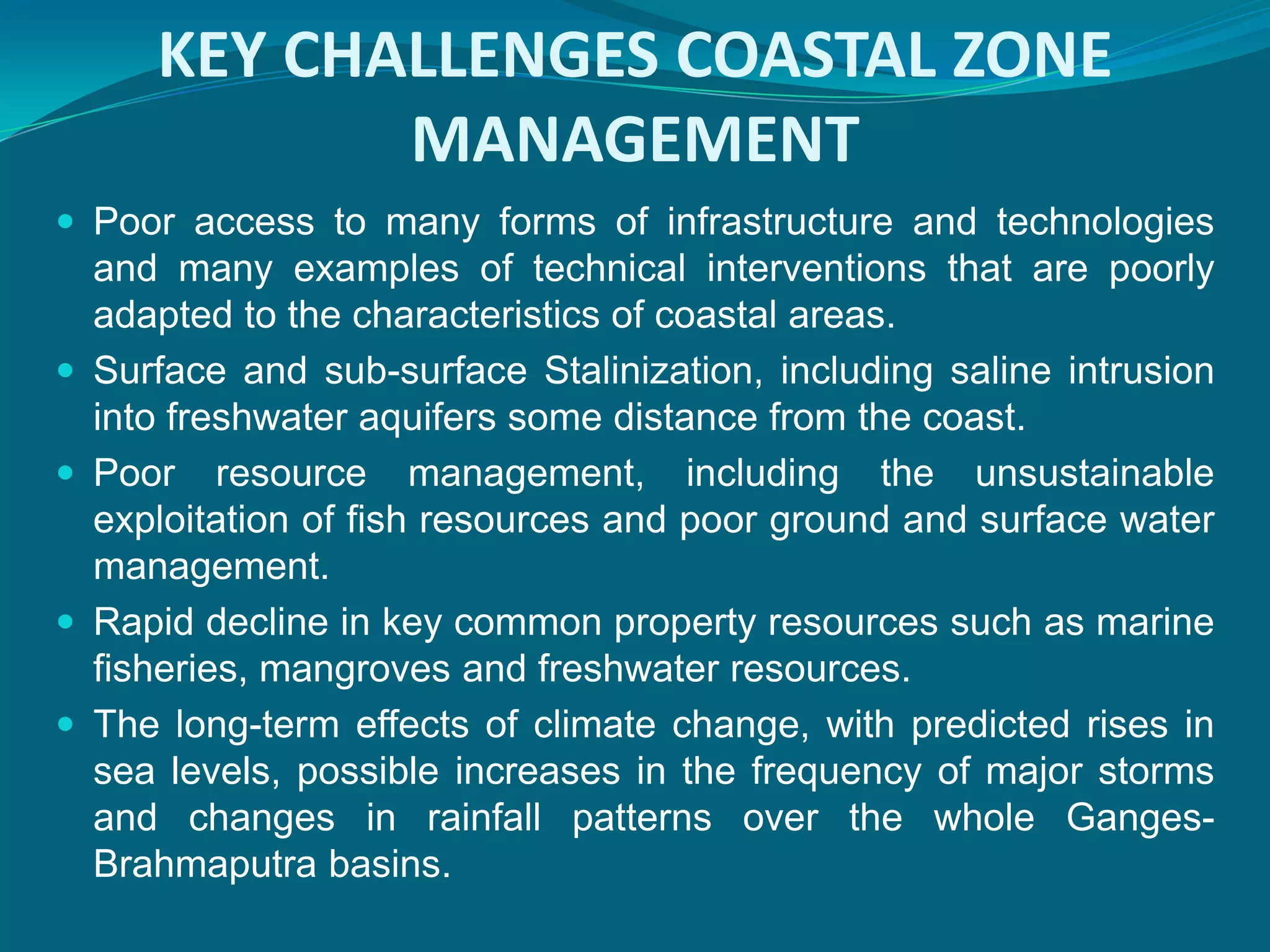 Coastal zone management | PPTX