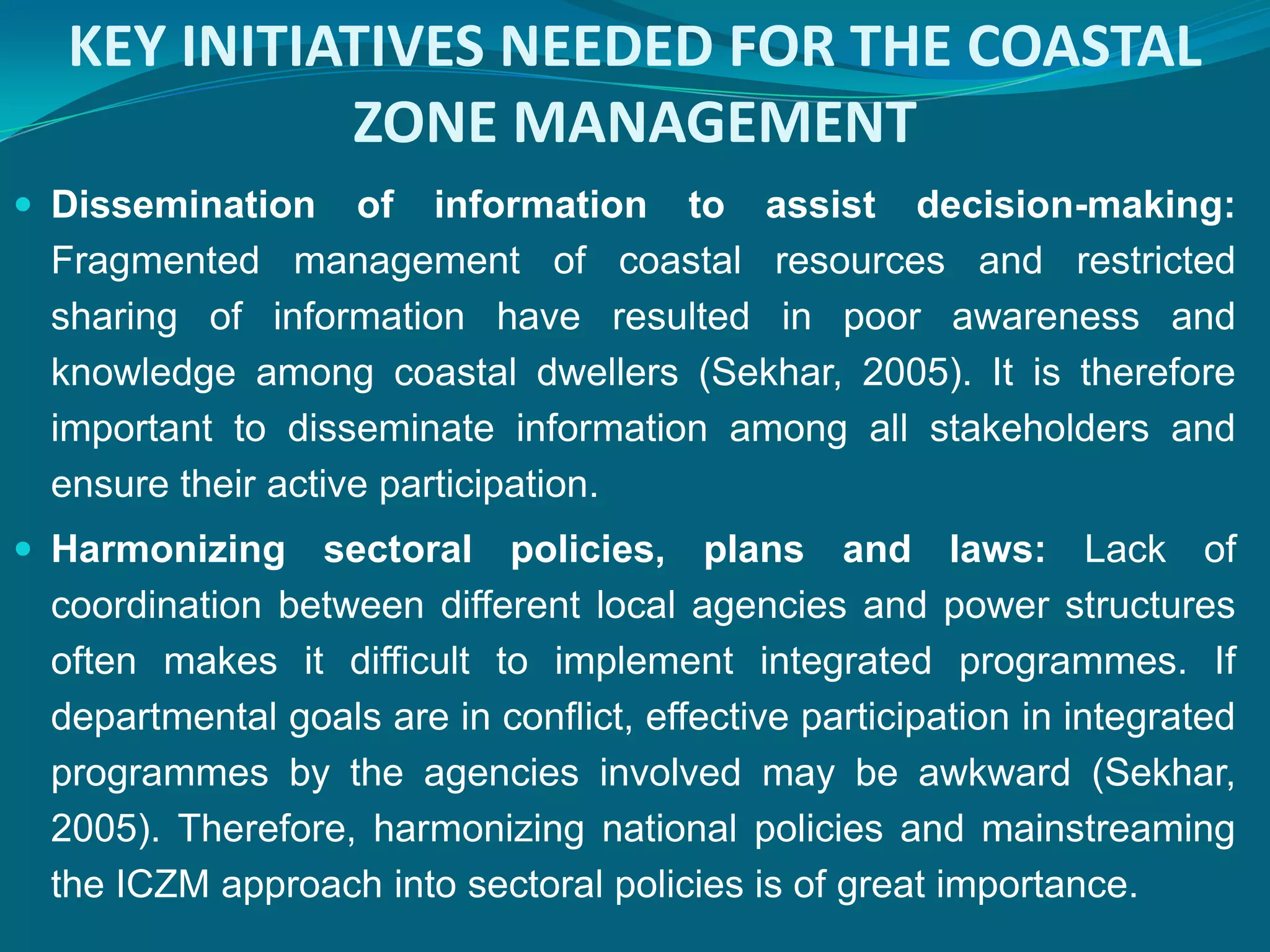 Coastal zone management | PPTX