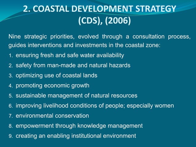 Coastal zone management | PPTX