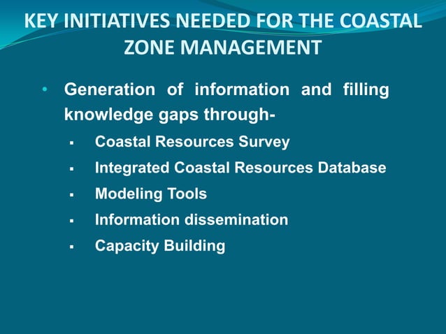 Coastal zone management | PPTX