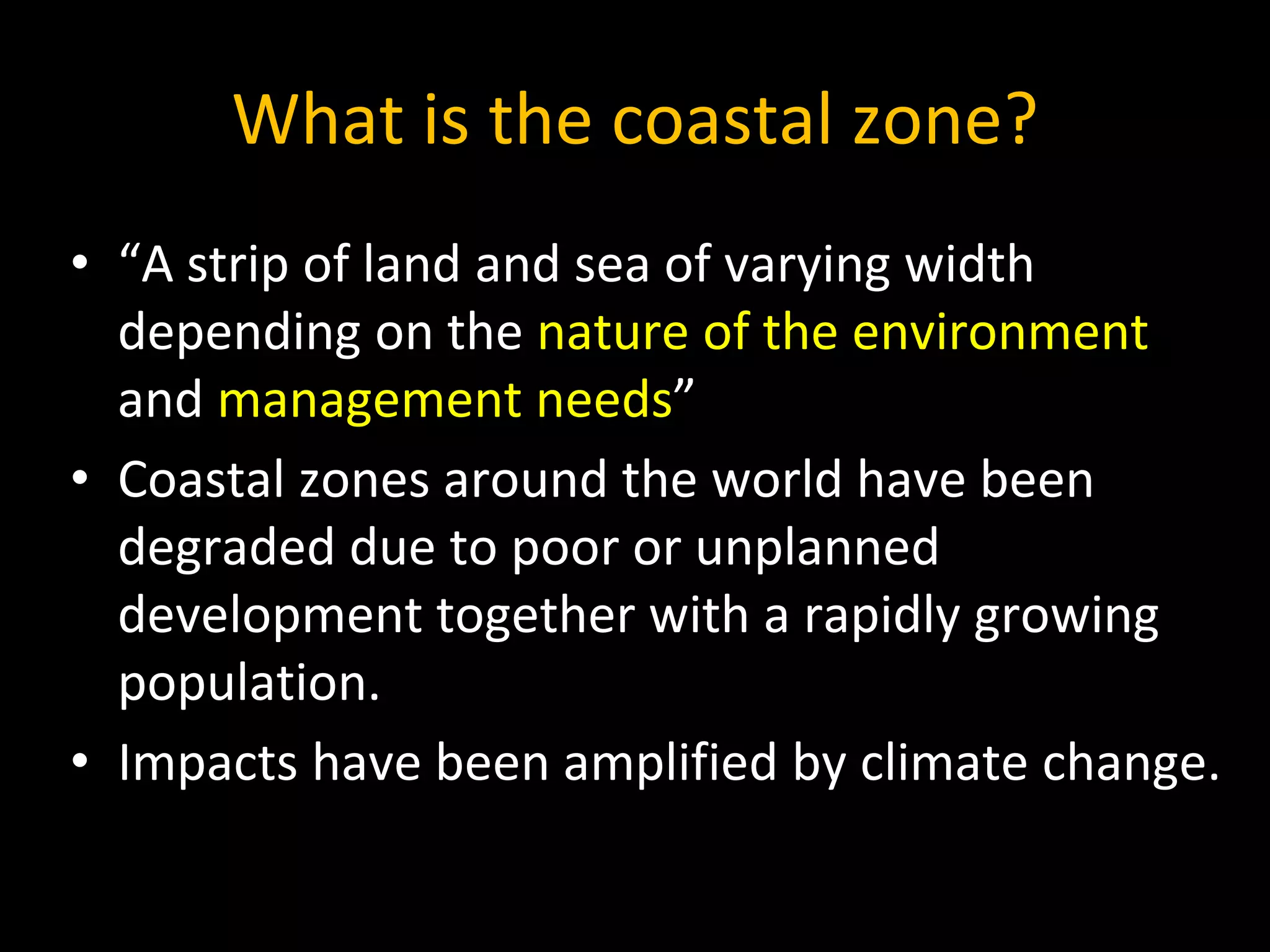 Coastal zone management | PDF