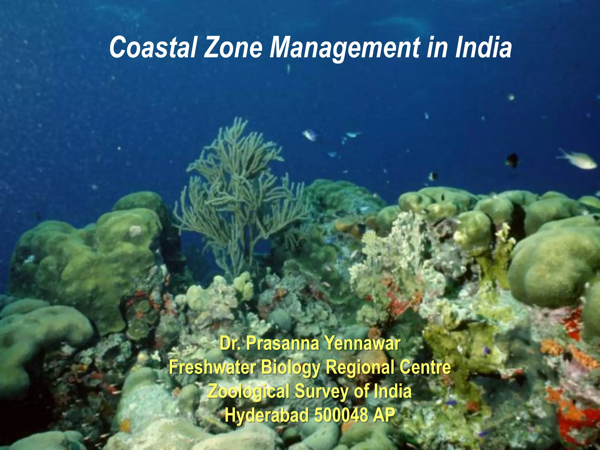 Coastal zone management in india | PDF