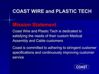 Coast Capabilities | PPT