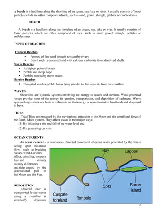 Coastal erosion and engineering aspect | PDF