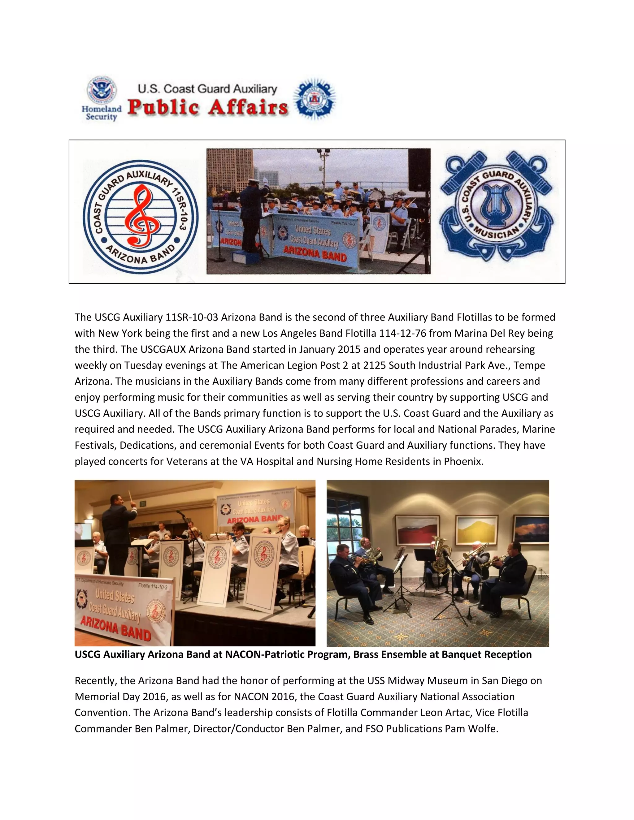 NACON 2016 USCG-Auxiliary, Roger Bazeley USCGAUX PA Report | PDF