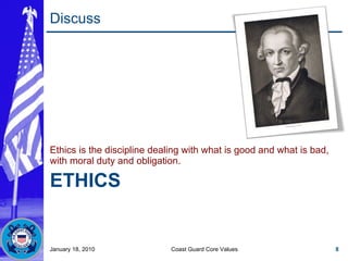 Coast Guard Core Values | PPT