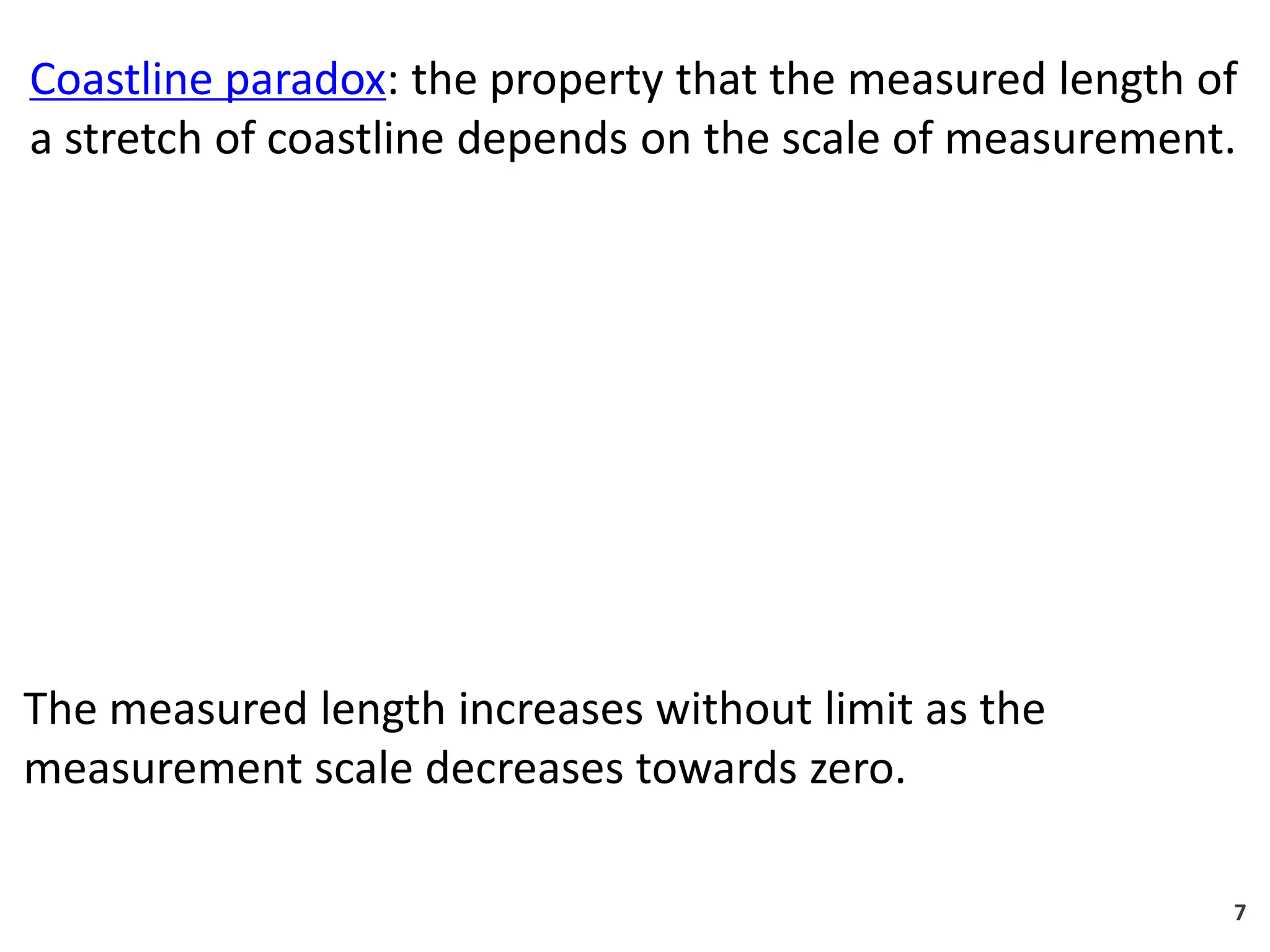 Coastline paradox | PDF