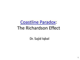 Coastline paradox | PPT