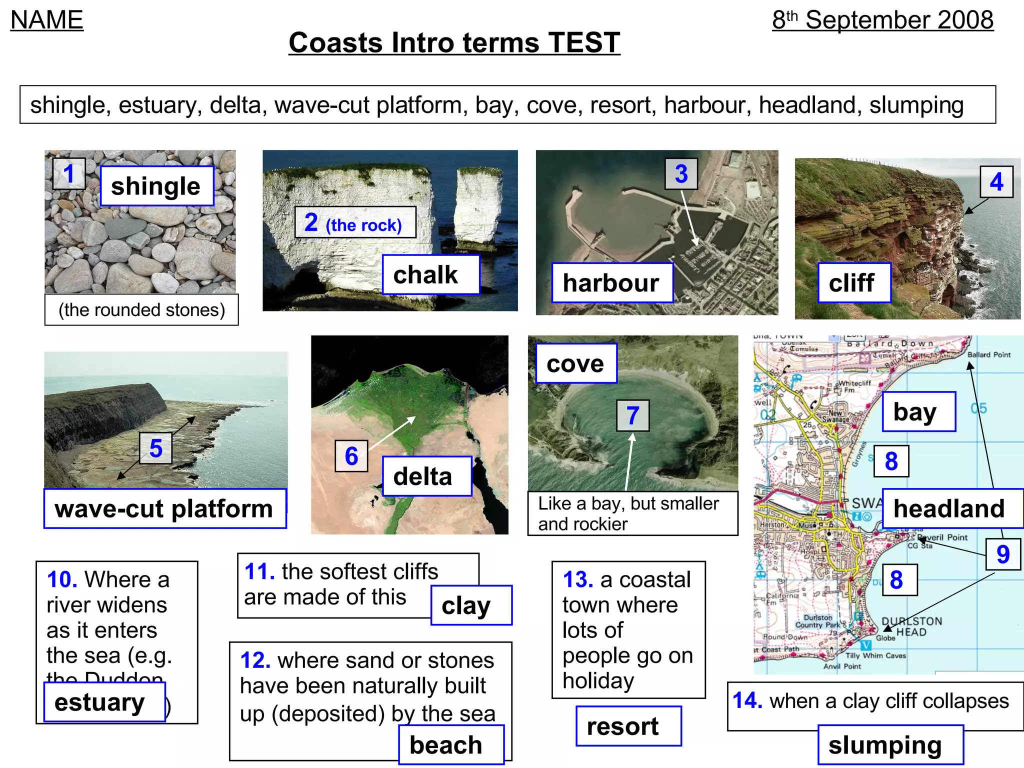 Coasts Intro Test | PPT