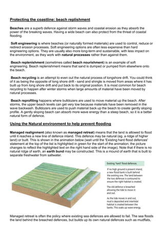 Coasts revision booklet | DOCX | Geography | Science