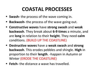 Coasts Revision GCSE | PPT
