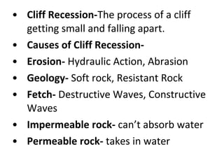 Coasts Revision GCSE | PPT