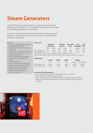 Coates Offshore Product Brochure | PDF