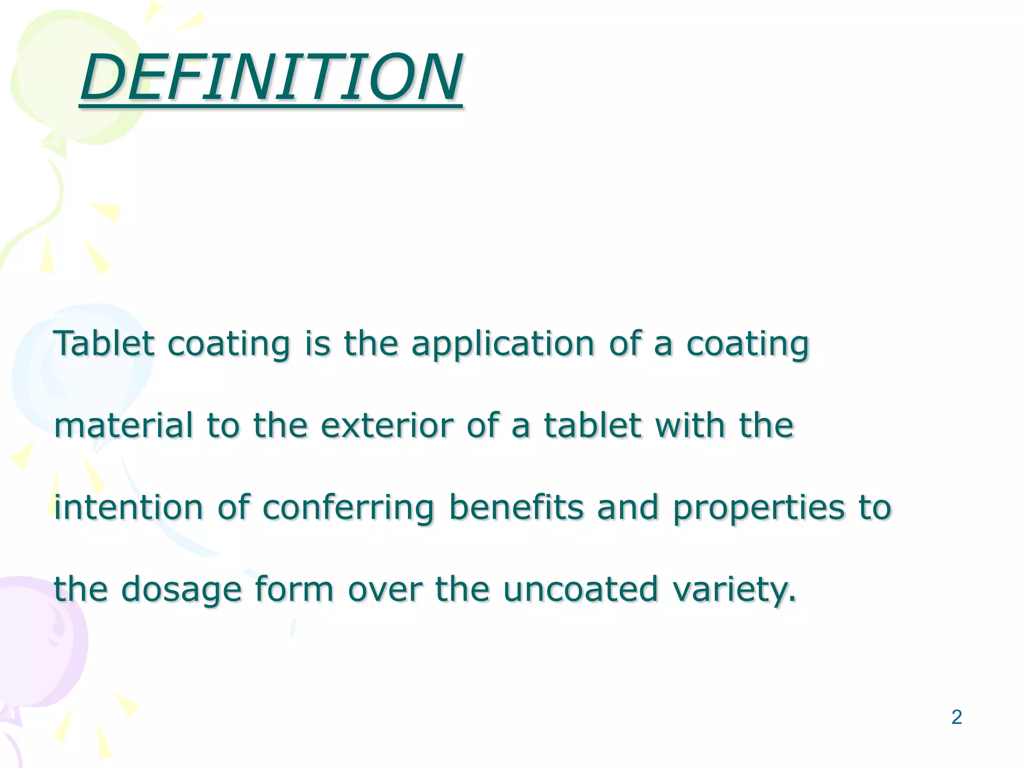 Hoe to prevent cracking in coating tablet | PPT