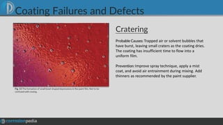 Coating-Failure-Defects- with root cause analysis An | PDF