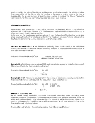 Coating coverage brochure | PDF
