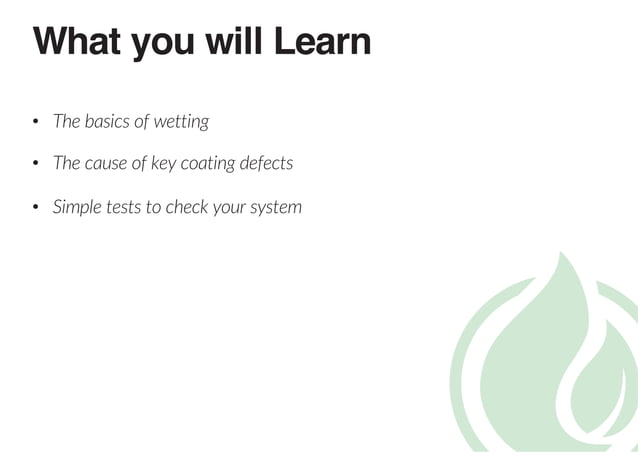 Coating defects - crawling and crater | PDF | Physics | Science
