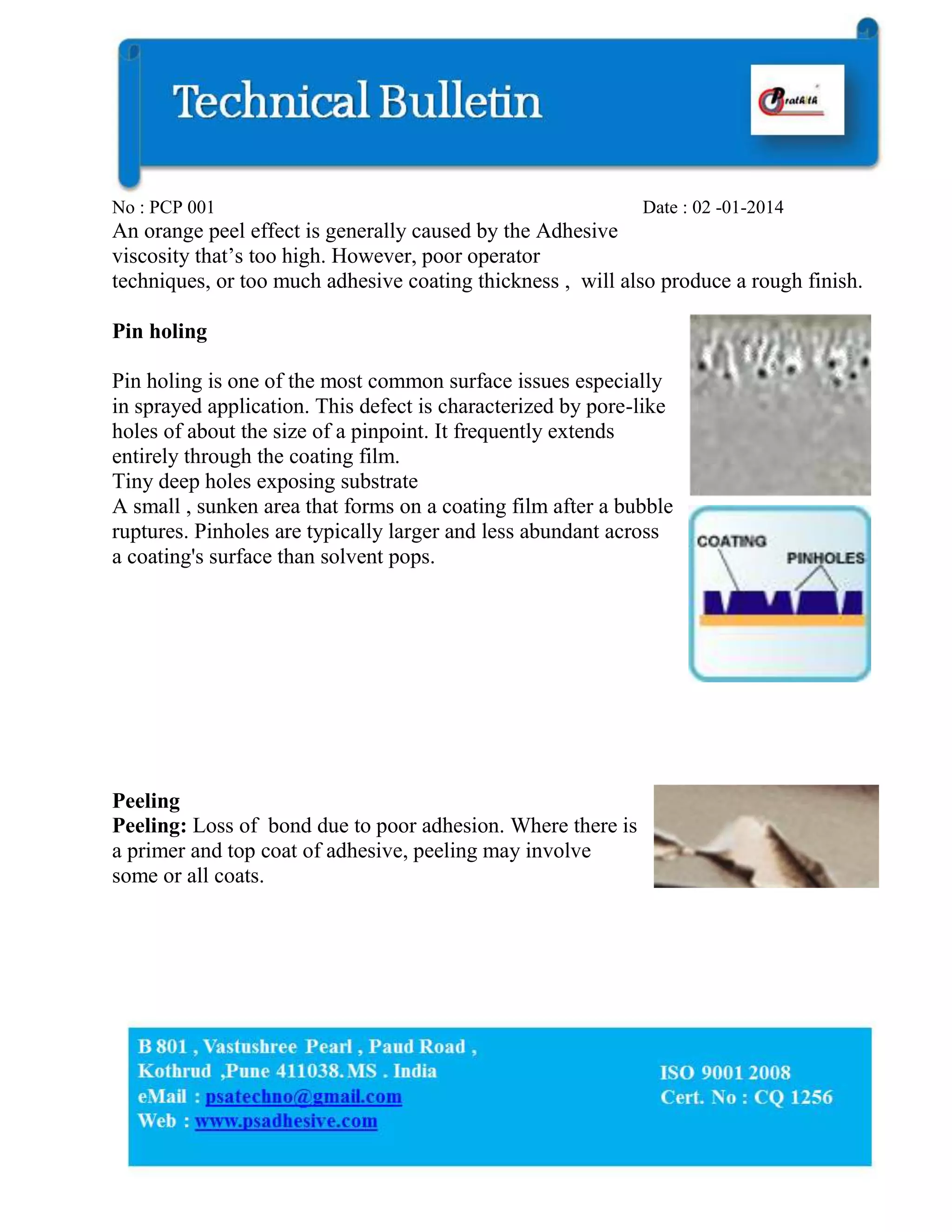 Coating defects causes remidies final | PDF