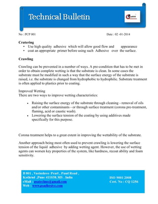 Coating defects causes remidies final | PDF