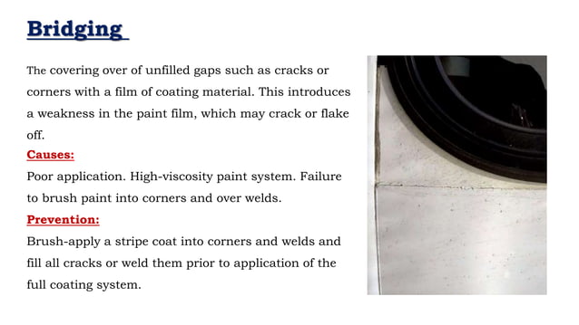 Coating Failures & Defects | PPTX