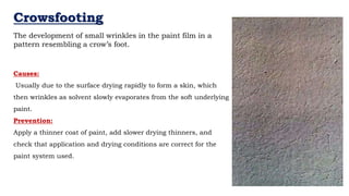 Coating Failures & Defects | PPTX