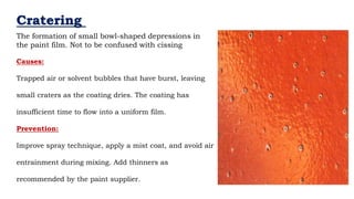Coating Failures & Defects | PPTX