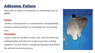 Coating Failures & Defects | PPTX